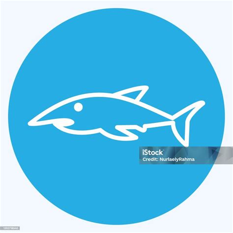 아이콘 상어 1 바다 상징을 위해 적당한 파란 눈 스타일 편집 가능한 간단한 디자인 디자인 템플릿 벡터 간단한 기호 그림 0명에