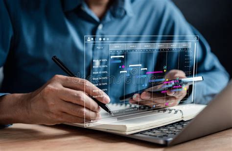 Analyst Working With Computer In Business Analytics And Data Management