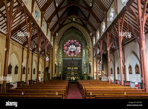 Interior View Of Roman Catholic Church Of St Monicas Priory Hoxton
