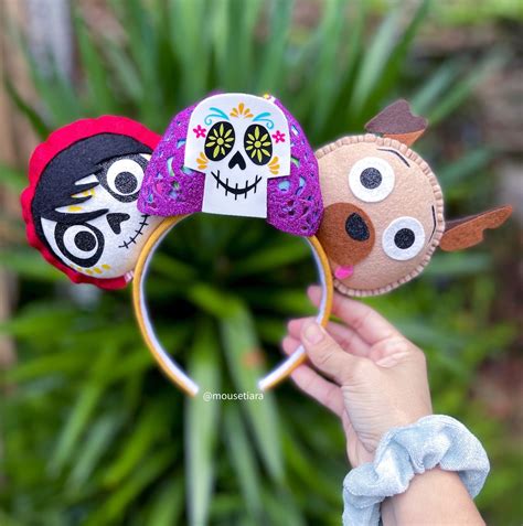 Disney Ears Coco Mickey Ears Pixar Disney Coco Sugar Skulls Dia De