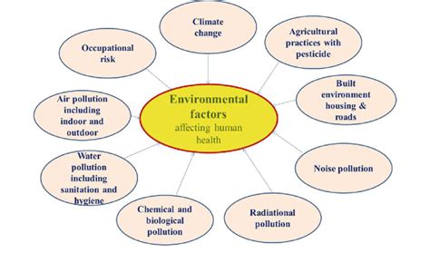1 Different Environmental Risk Factors Affecting Human Health