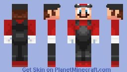 Classic Wii Flying Suit Super Mario Galaxy Minecraft Skin