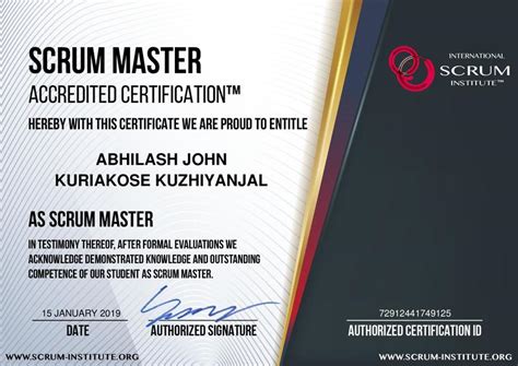 abhilash john kuriakose on linkedin i am now scrum master certified