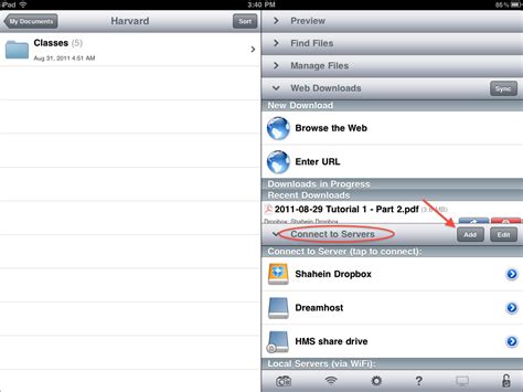 Syncing Your IPad With The HMS File Server Technophobia