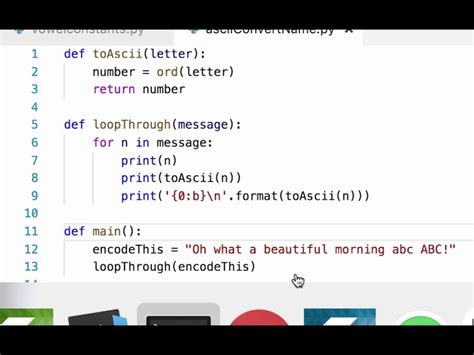 unique ascii chart binary python program to convert