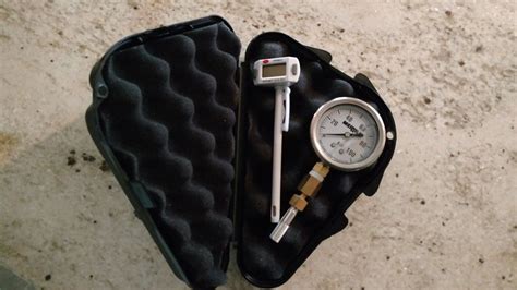 Geothermal Technicians Testing Kit Test Gauge Temp Probe Basic