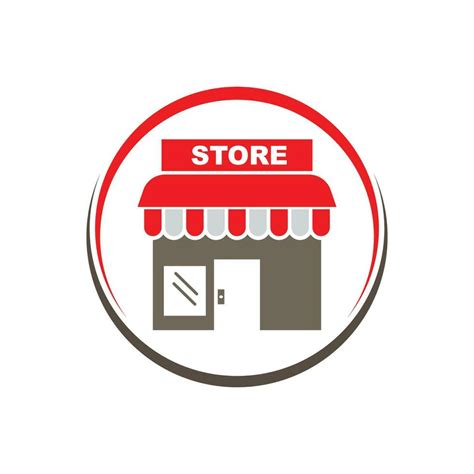 Store Icon Logo Vector Illustration 20662330 Vector Art At Vecteezy