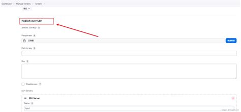 Jenkins怎么配置publish Over Ssh，配置ssh Servers连接的两种方式jenkins Publish Over Ssh Csdn博客
