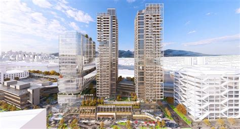 Massive Mixed Use Development For Vcc Clark Skytrain Station Urbanized