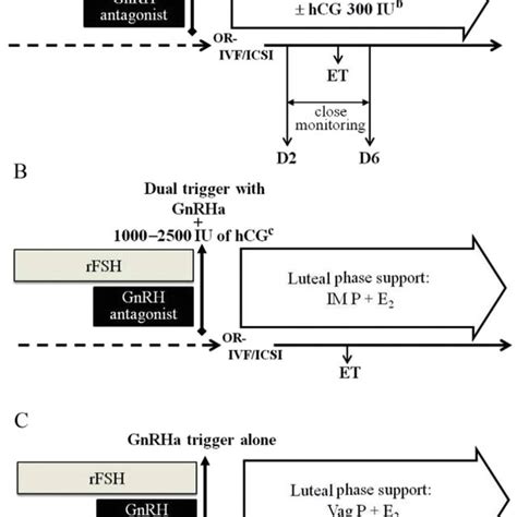 Treatment Protocols Group A Downregulation Protocol With Hcg Trigger