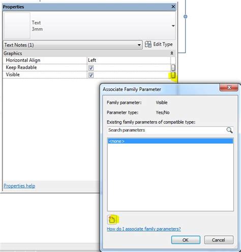 Solved Visibility Parameters For Text Autodesk Community