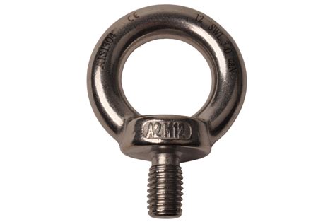 Ösenschraube M12 SS 304 Augenöffnung 30 mm und Durchmesser 12 mm ...