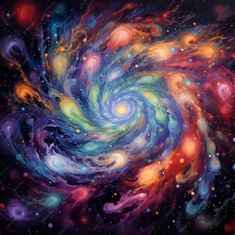 Cosmic Space Stars And Galaxies In Outer Space Cosmic Background