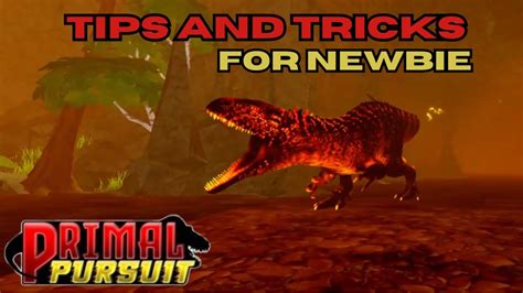 Tips And Tricks For Newbie Primal Pursuit Roblox Youtube