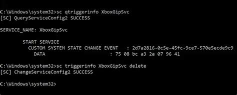 automatic trigger start and manual trigger start for windows services