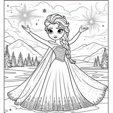 Dibujos Para Colorear De Frozen Para Imprimir