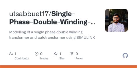 github utsabbuet17 single phase double winding xfr and auto xfr using