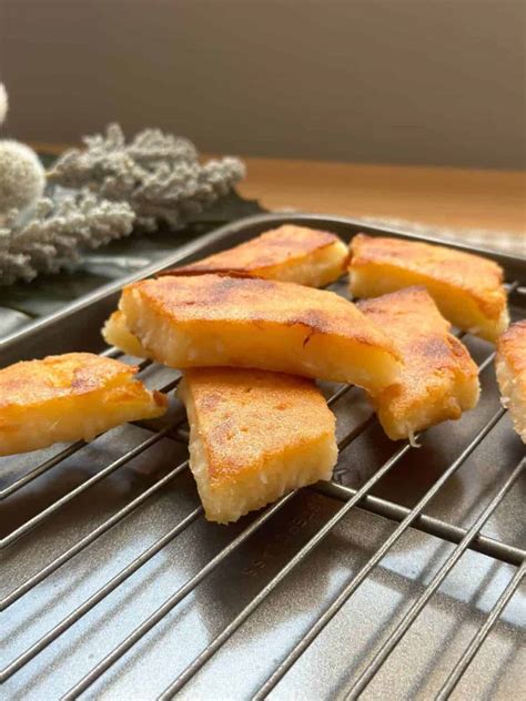 Vietnamese Cassava Cake Grandmas Bánh Khoai Mì Nướng