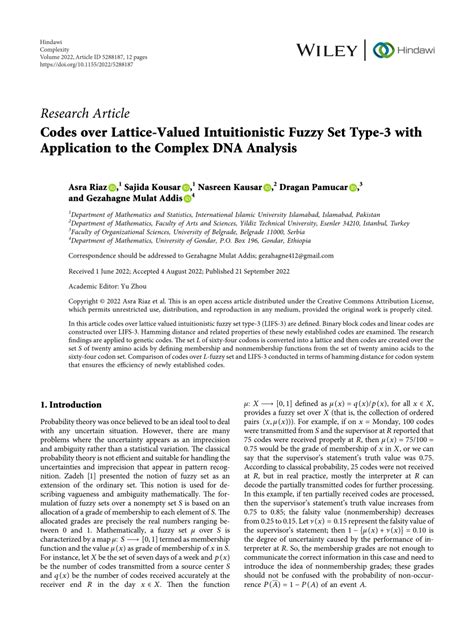Pdf Codes Over Lattice Valued Intuitionistic Fuzzy Set Type 3 With
