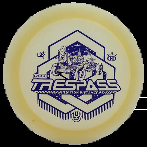 Dynamic Discs Trespass Lucid X Moonshine Glow Plastic
