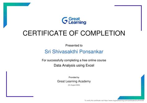sri shivasakthi ponsankar on linkedin dataanalysis excel learningjourney datavisualization