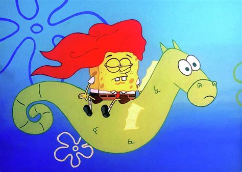 Spongebob Seahorse
