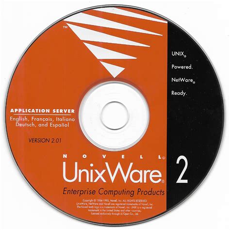Novell Unixware 2 01 Application Server Novell Inc Free Download Borrow And Streaming