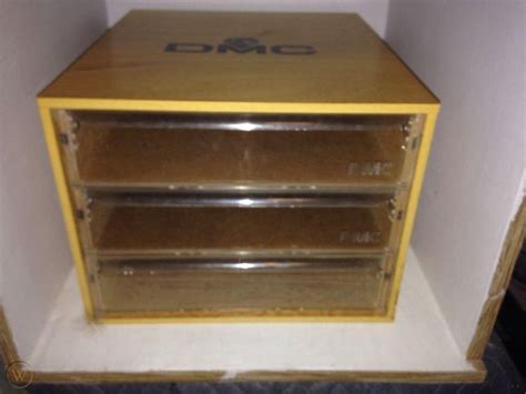Dmc Embroidery Floss 3 Drawer Wooden Storage Cabinet 1734382551