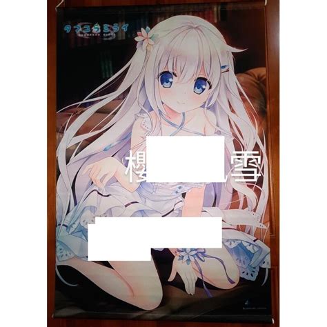櫻花楓雪 現貨 B2掛軸 あめとゆき 小伯白 タマユラミライ 玉響未來 蝦皮購物