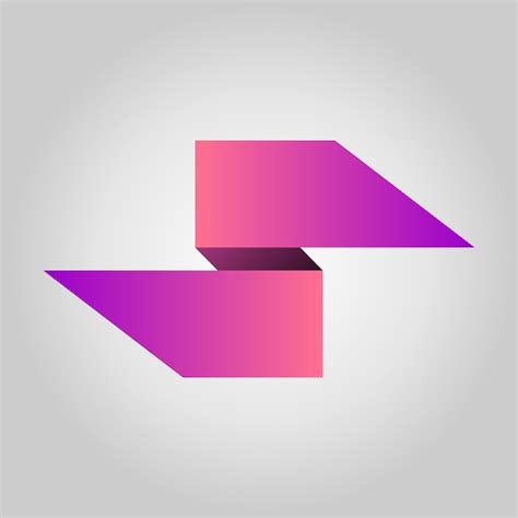 Premium Vector Pink Gradation Ribbon