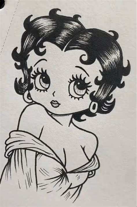 Pin By 💗tinkerbell💗 On Betty Boop 💗👍🏼 In 2025 Art Drawings Betty
