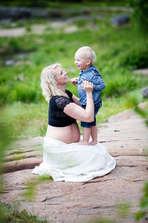 Mother And Son Stock Image Image Of Leisure Lifestyle