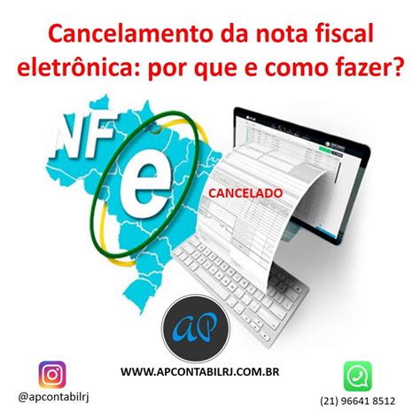 Cancelamento Da Nota Fiscal Eletrônica Por Que E Como Fazer Ap