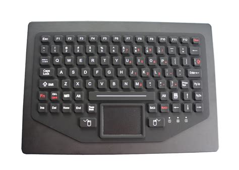 Wide Temperature Silicone Rubber Keyboard Ip67 Dynamic With Emc