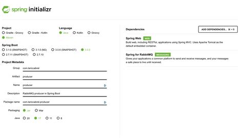Make Two Springboot Applications Communicate With Rabbitmq
