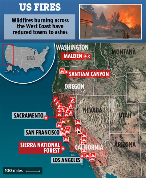 Wildfires Reduce Towns To Ashes As ‘unprecedented Blazes Fuelled By