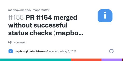 Pr 154 Merged Without Successful Status Checks Mapbox Maps Flutter