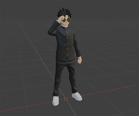 Okarun Dandadan 3d Model By Summerforce