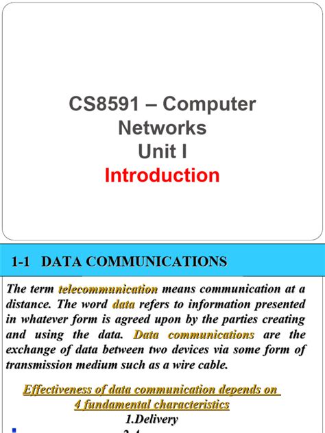 Unit I Part I Pdf Network Topology Duplex Telecommunications