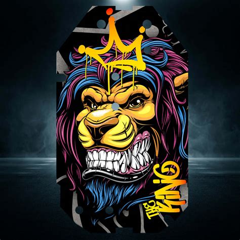 Tamiya Tt02 The King Chassis Protector Skin