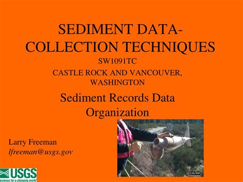 PPT SEDIMENT DATA COLLECTION TECHNIQUES PowerPoint Presentation Free Download ID