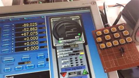 5 Axes Milling CNC Demo MPG On Mach3 Buttons Pulser YouTube