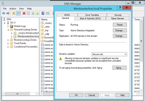 What Are The Steps To Configure The Dns Server To Use Dynamic Updates