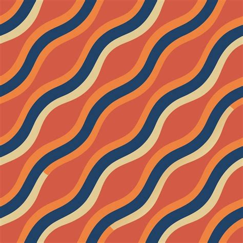 A Grid Where Each Cell Contains A Single Wavelike Curve Keep The Curves Consistent Premium Ai