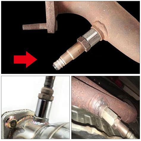 Oxygen O2 Sensor Spacer Adapter Bung Catalytic Converter Fix Check Eng Turbo Bits