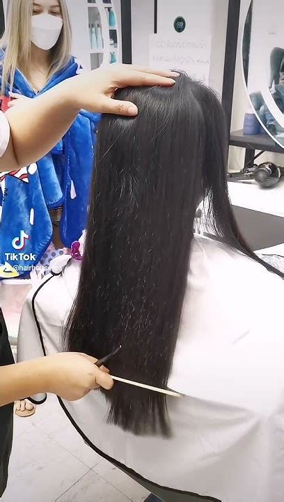 เล็มผมแตกปลาย ตัดผม Youtube