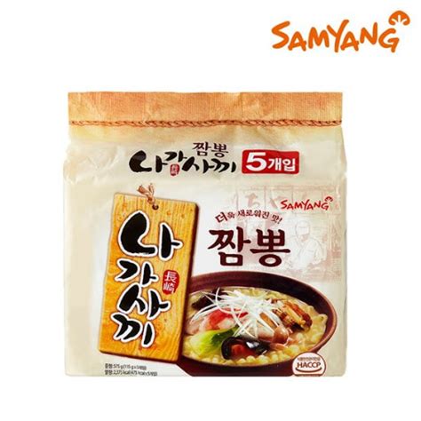 삼양 나가사끼짬뽕면115g X 5 초대박 믿고 사는 즐거움 Ssg Com