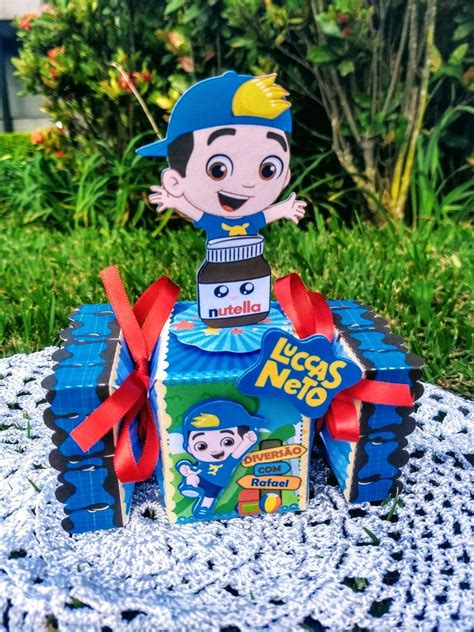 Caixa Bala Luccas Neto Elo7 Produtos Especiais