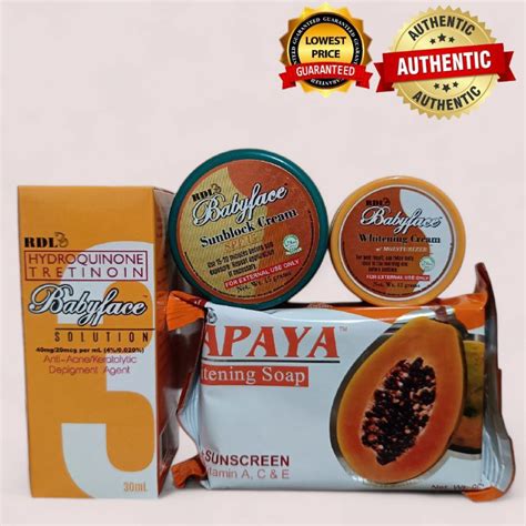 Rdl Papaya Set Save Up To 15 Pesos Shopee Philippines