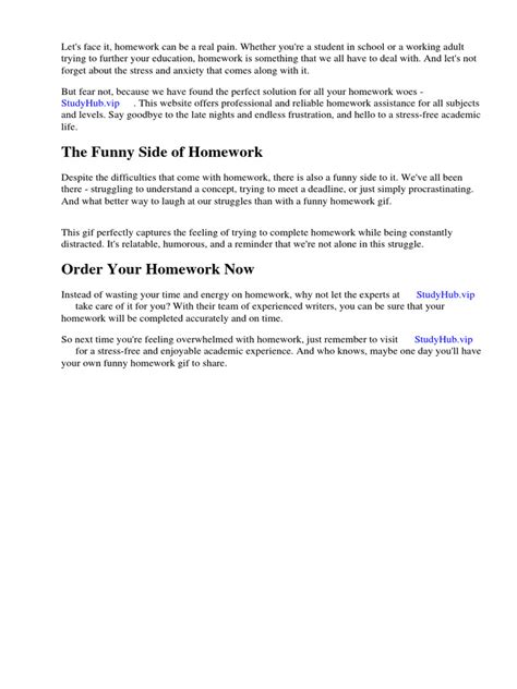 Funny Homework  Pdf Android Operating System Facebook
